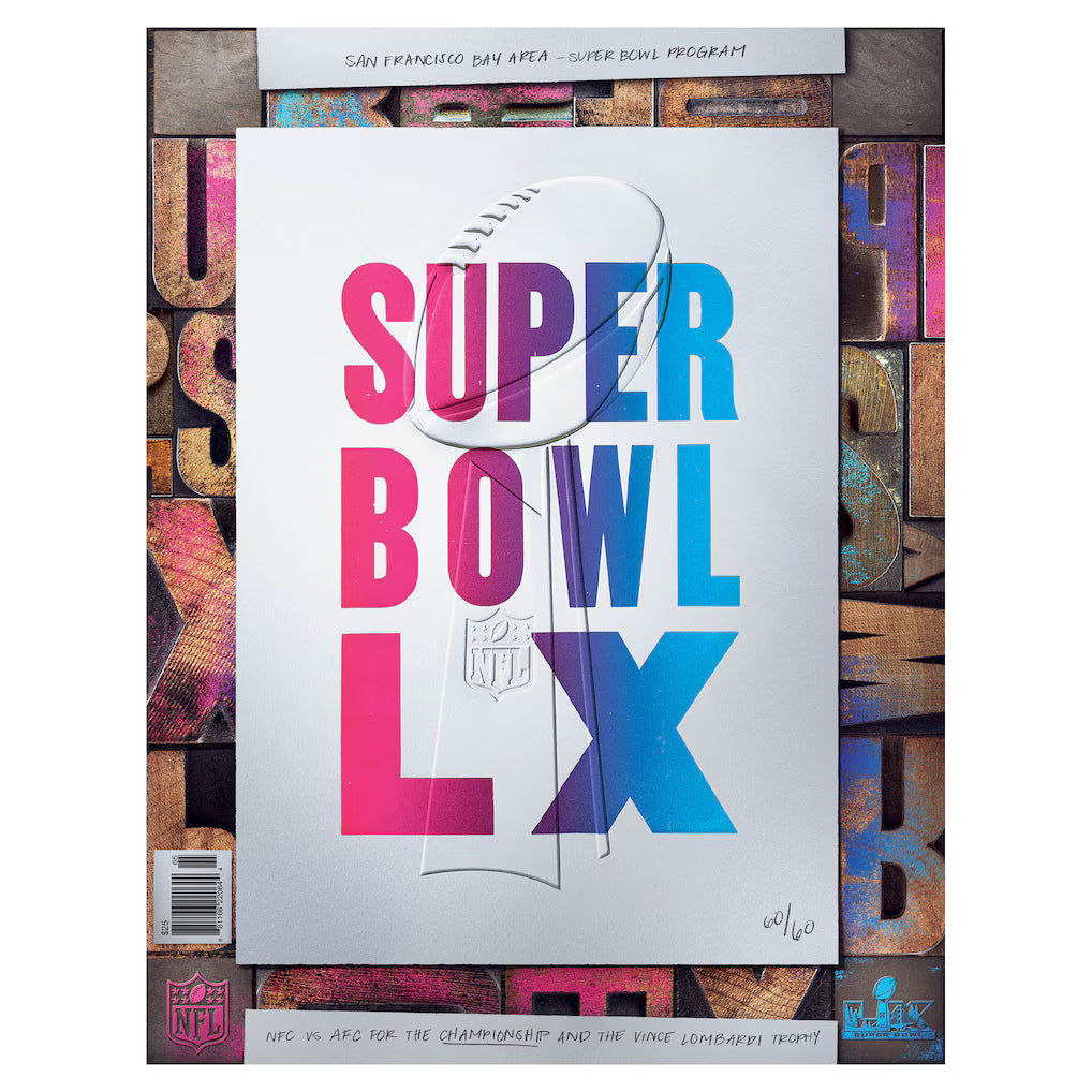 Super Bowl LX Official Program Patriots Seahawks - USA Stock – UKASSNI